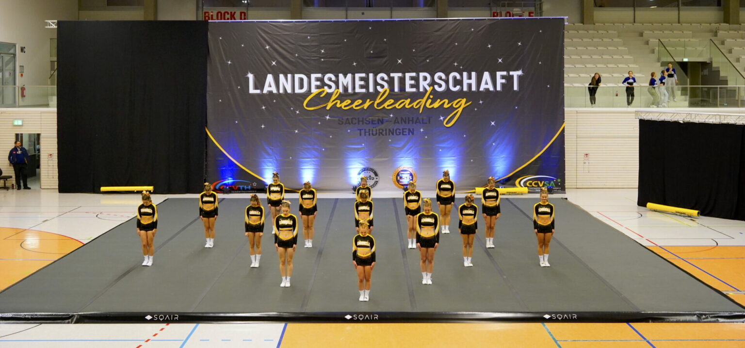 Landesmeisterschaft im Cheerleading Sachsen-Anhalt und Thüringen - SQAIR